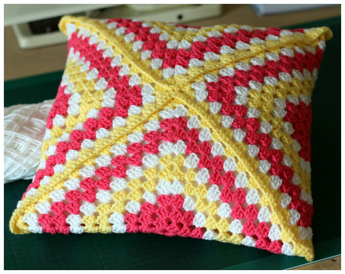 Crochet cushion inspired by Pinterest | Baking, Making, and Crafting